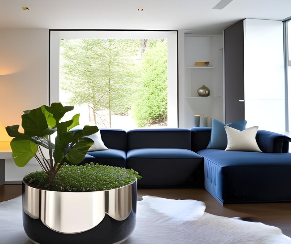 Inspirasi Desain Interior dengan Pot Bunga Stainless Steel